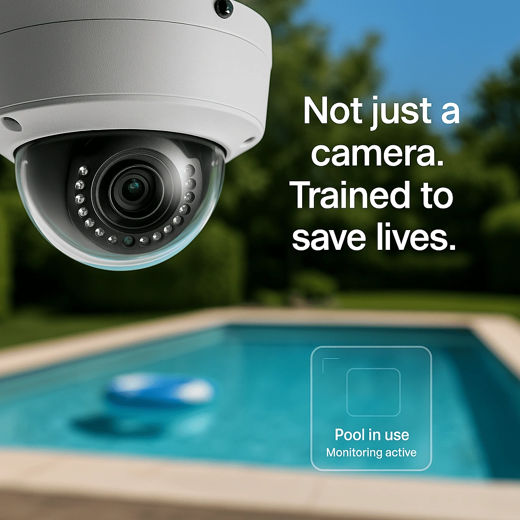 Pool Angel - AI Powered Pool Safety Camera System